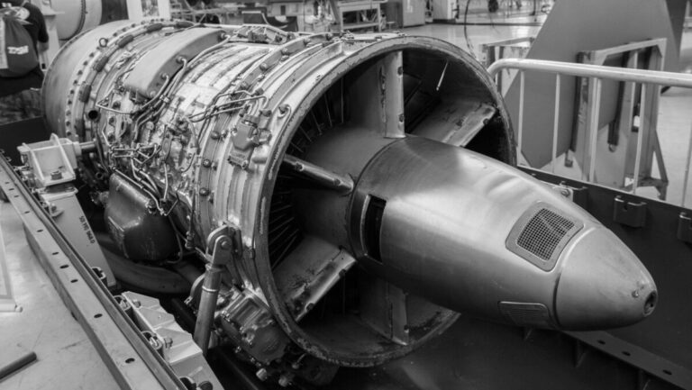 Le componenti della turbina di un aereo - atuttonotizie